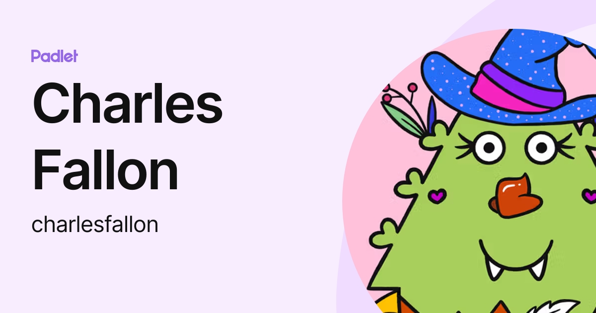 Charles Fallon (charlesfallon) profile | Padlet