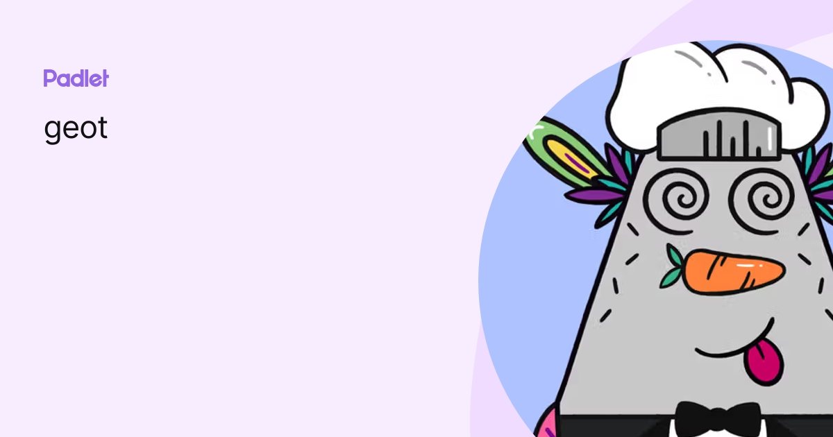 geot profile | Padlet