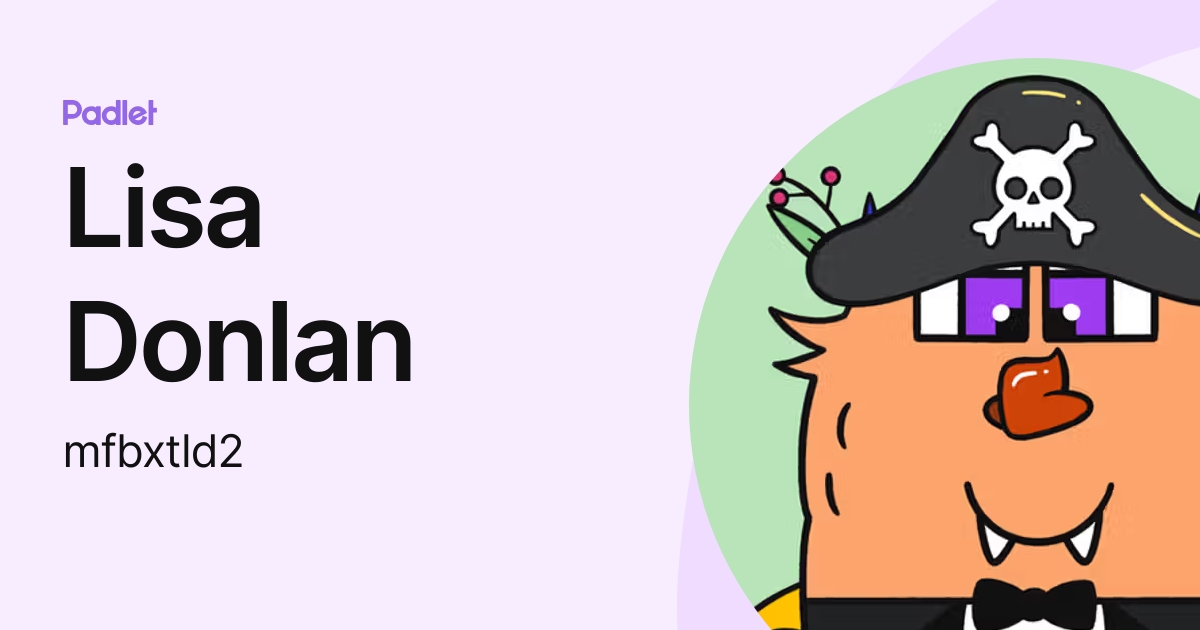 Lisa Donlan (lisadonlan) profile | Padlet