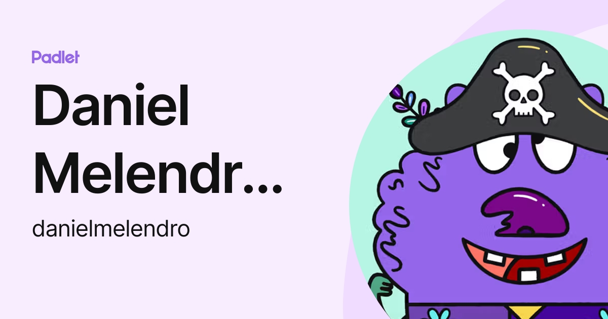 Daniel Melendro Rodríguez - ESO1A (danielmelendro) profile | Padlet