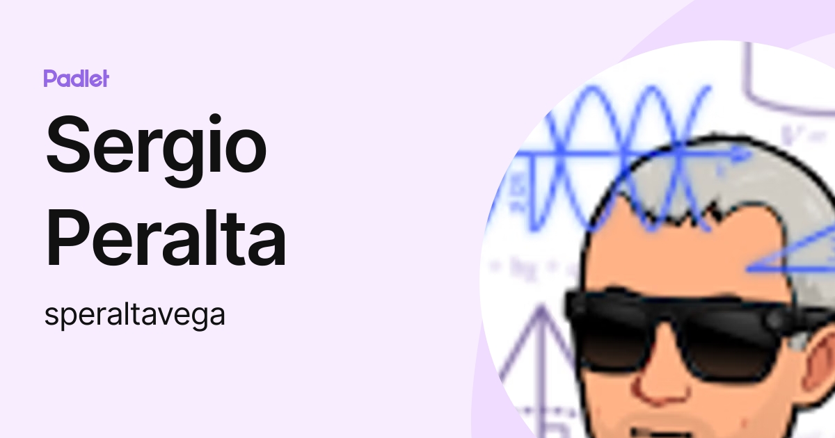 Sergio Peralta (speraltavega) profile | Padlet
