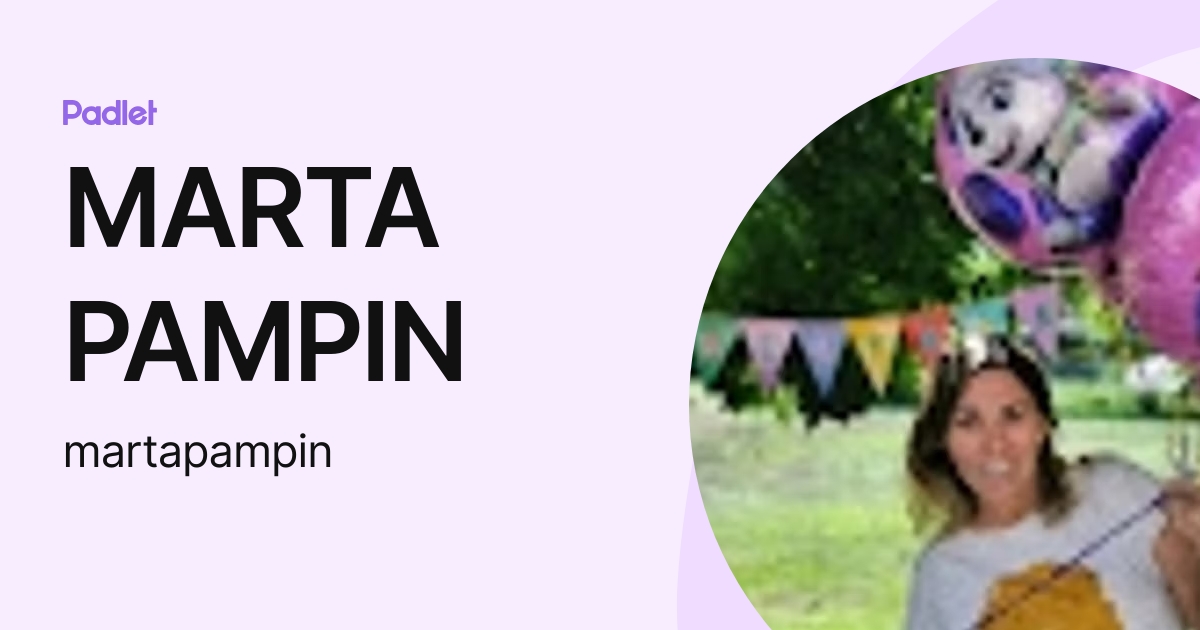 MARTA PAMPIN (martapampin) profile | Padlet