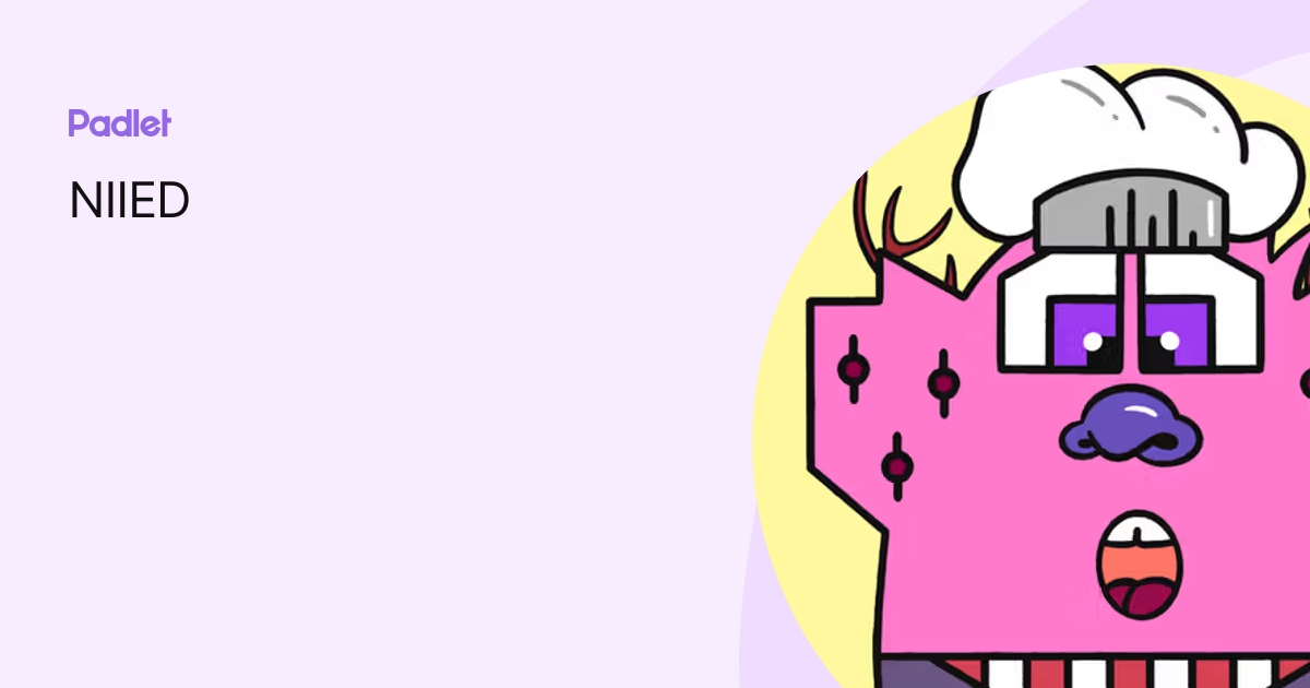 NIIED profile | Padlet