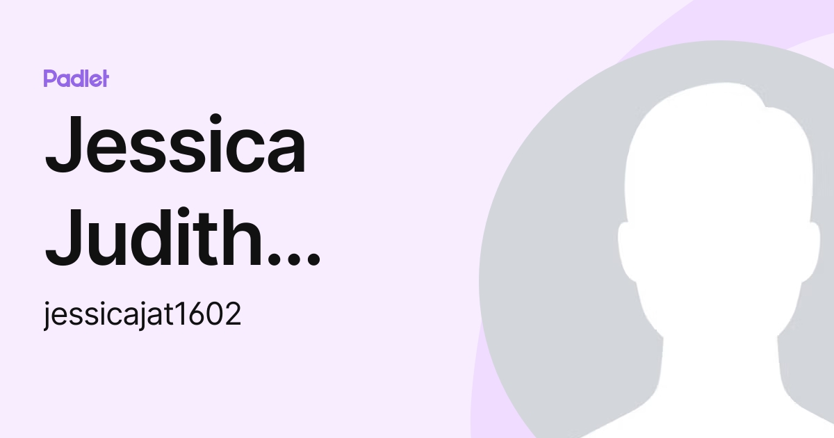 Jessica Judith Apaza Ttito (jessicajat1602) profile | Padlet
