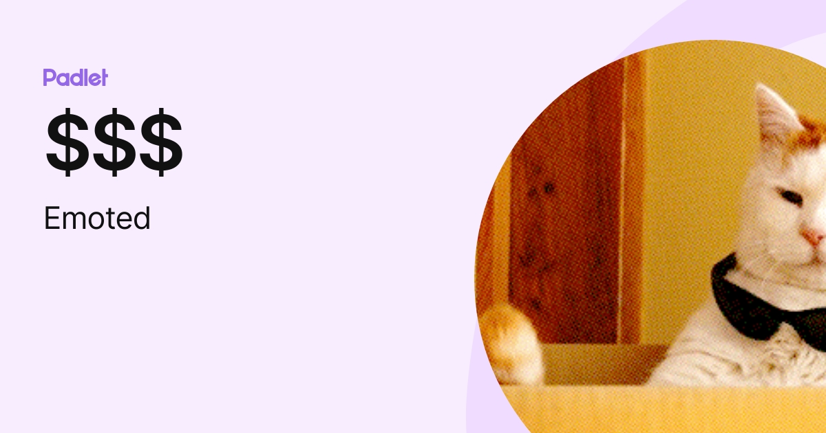 Emoted) profile | Padlet