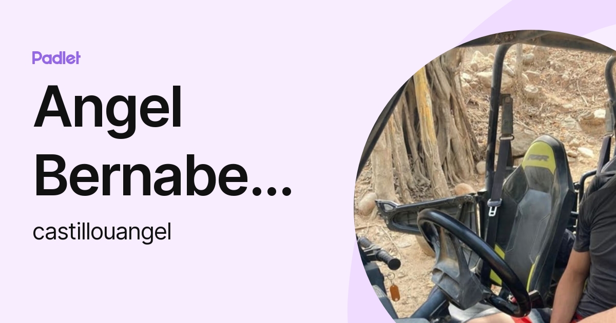 Angel Bernabe Castillo (castillouangel) profile | Padlet
