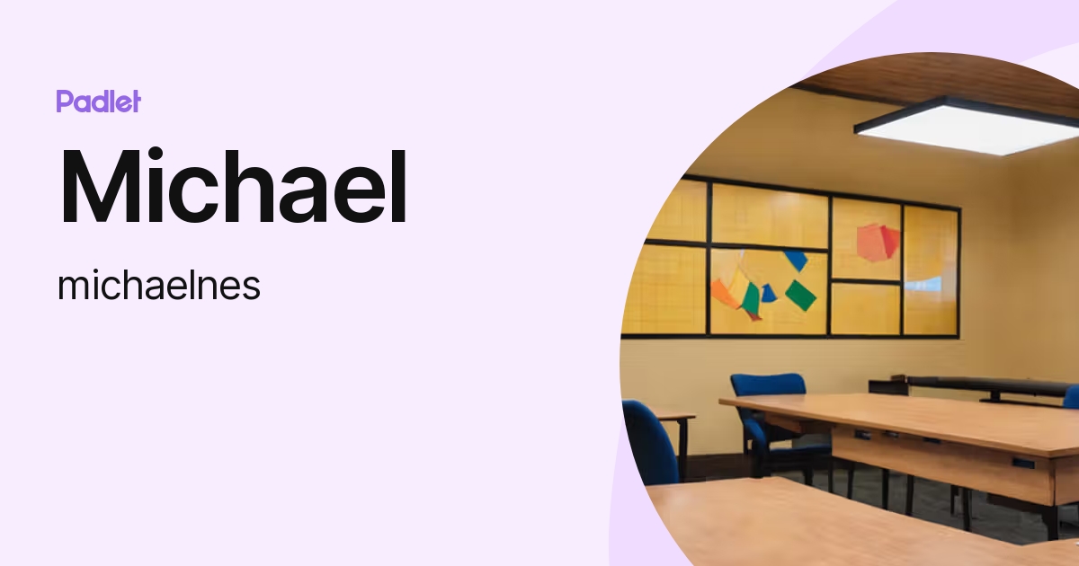 Michael (michaelnes) profile | Padlet