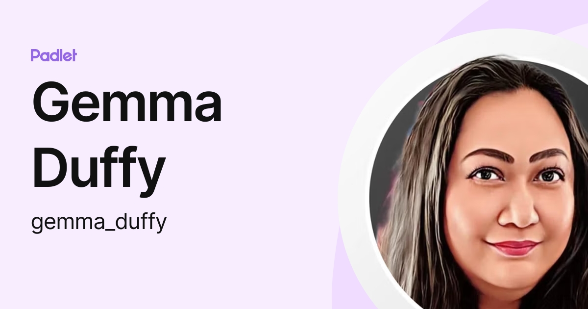 Gemma Duffy (gemma_duffy) profile | Padlet