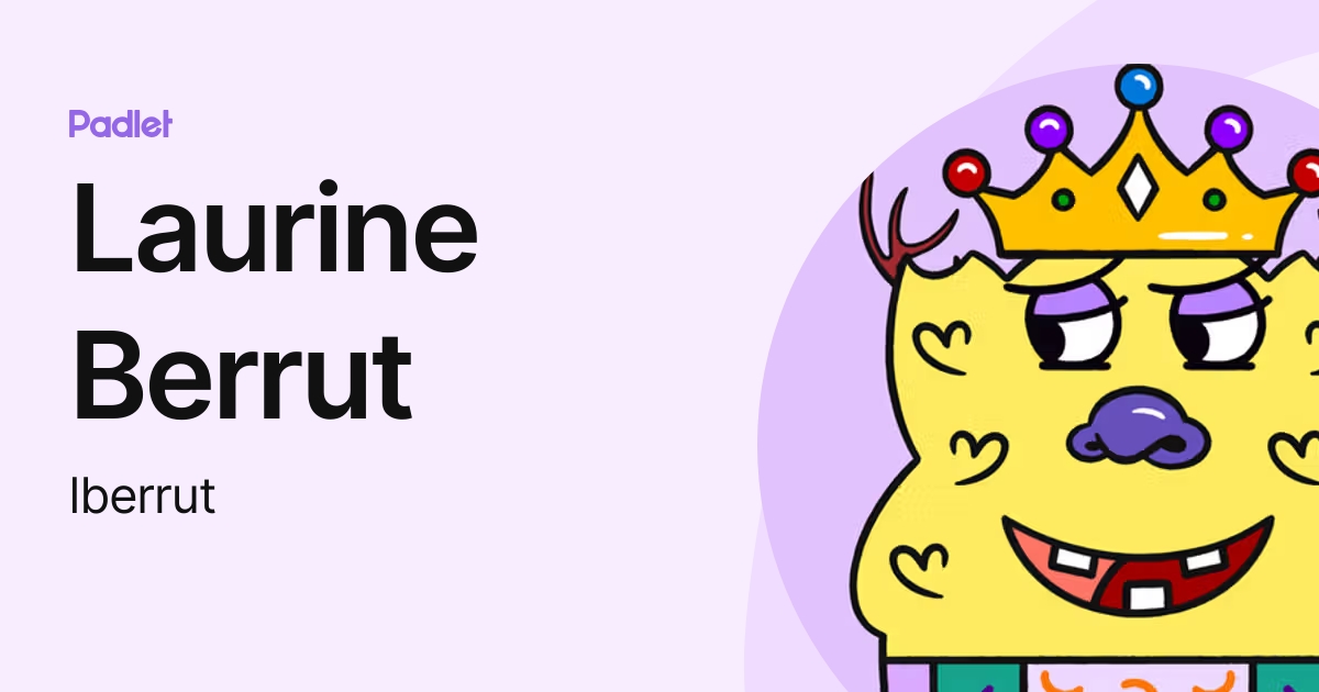 Laurine Berrut (lberrut) profile | Padlet