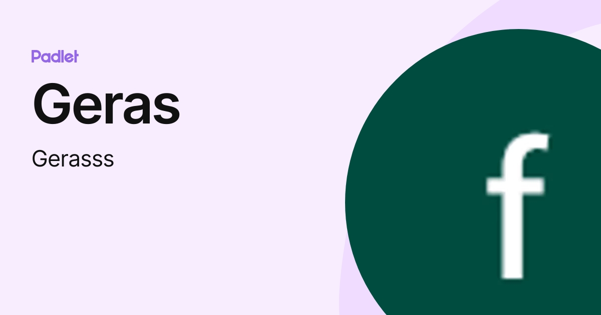 Geras (Gerasss) profile | Padlet