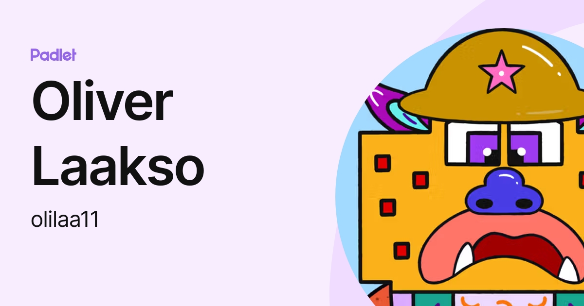Oliver Laakso (olilaa1) profile | Padlet