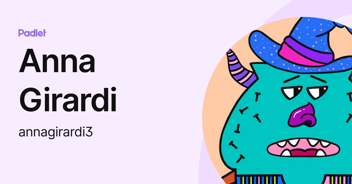 Anna Girardi (annagirardi3) profile | Padlet