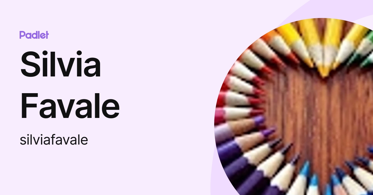 Silvia Favale (silviafavale) profile | Padlet