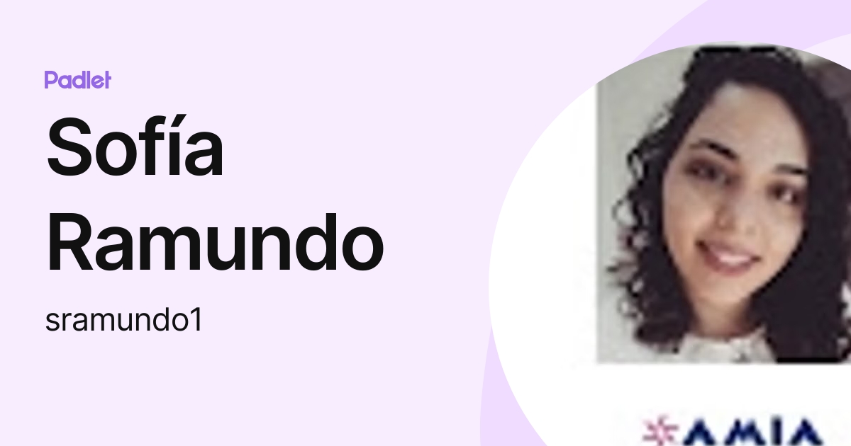 Sofía Ramundo (sramundo1) profile | Padlet
