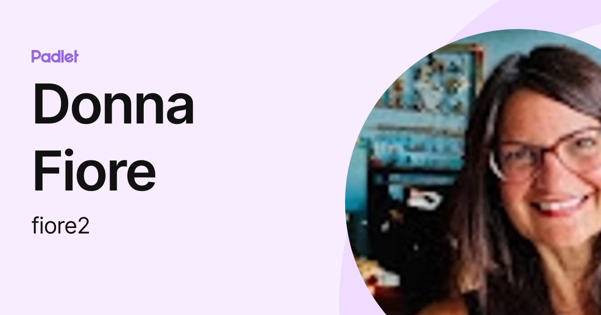 Donna Fiore (fiore2) profile | Padlet