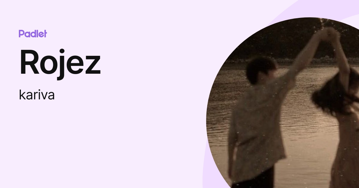 Rojez (kariva) profile | Padlet