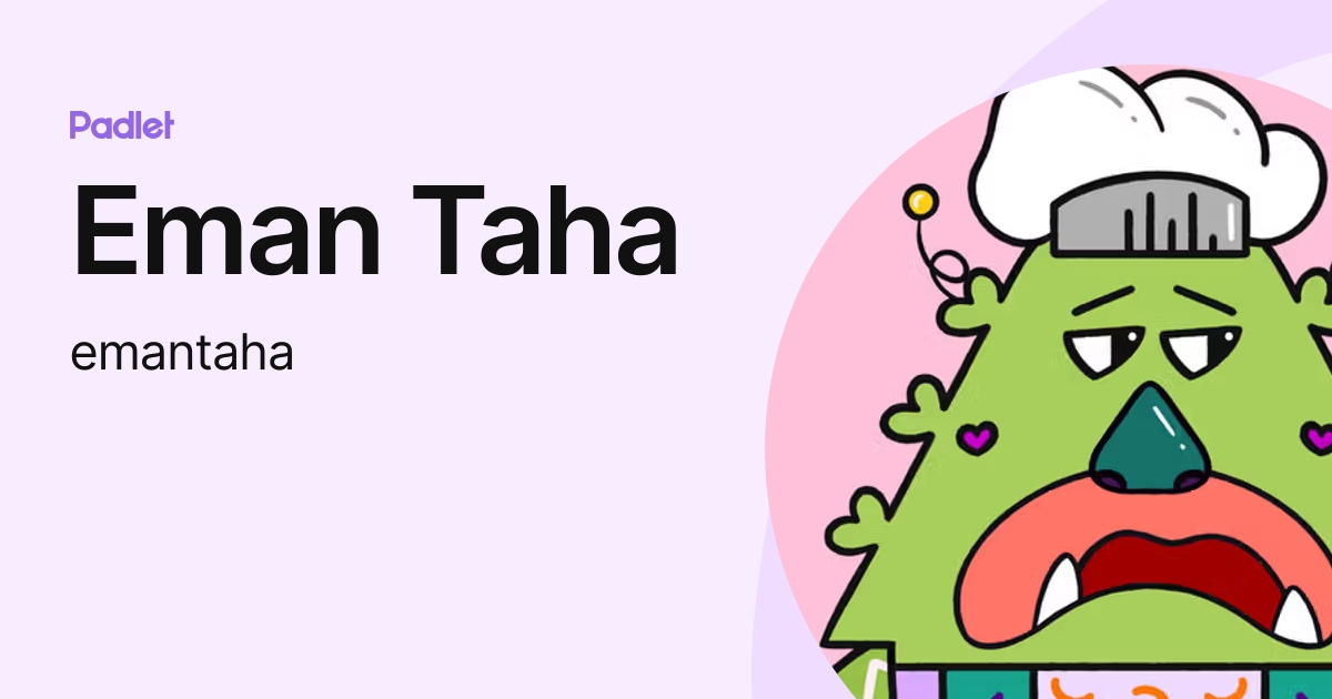 Eman Taha (emantaha) profile | Padlet