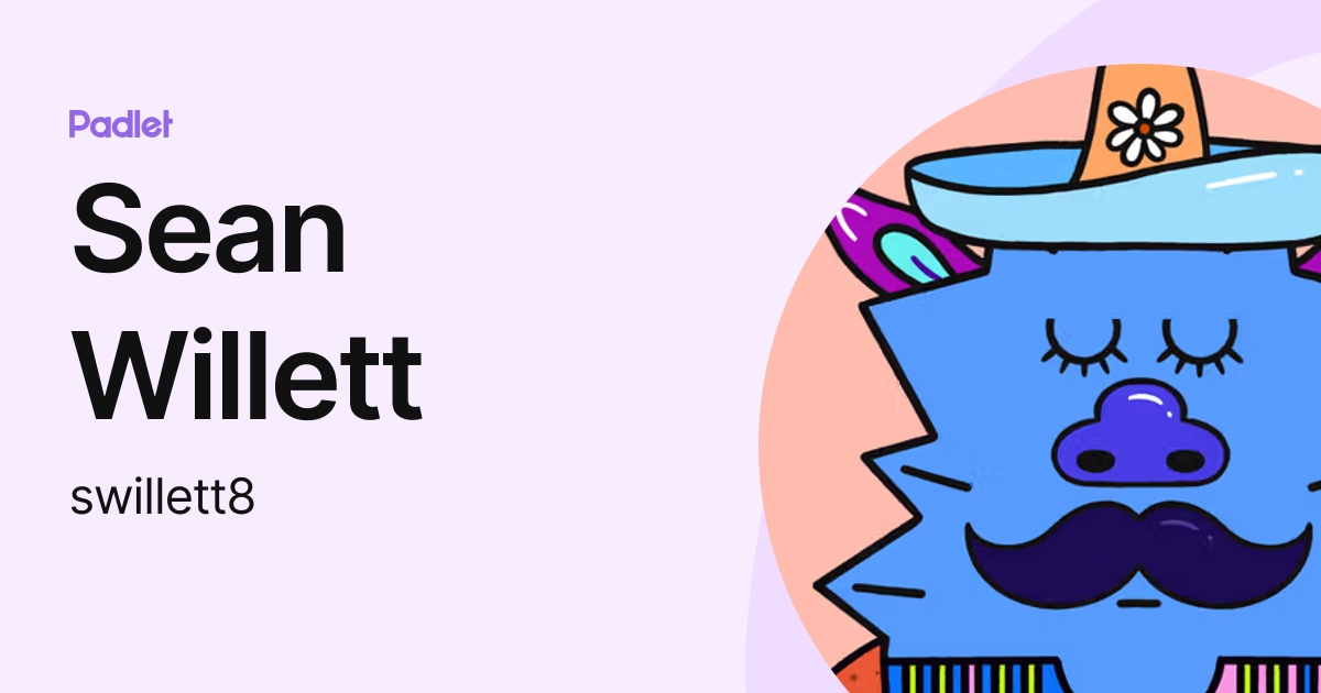 Sean Willett (swillett8) profile | Padlet