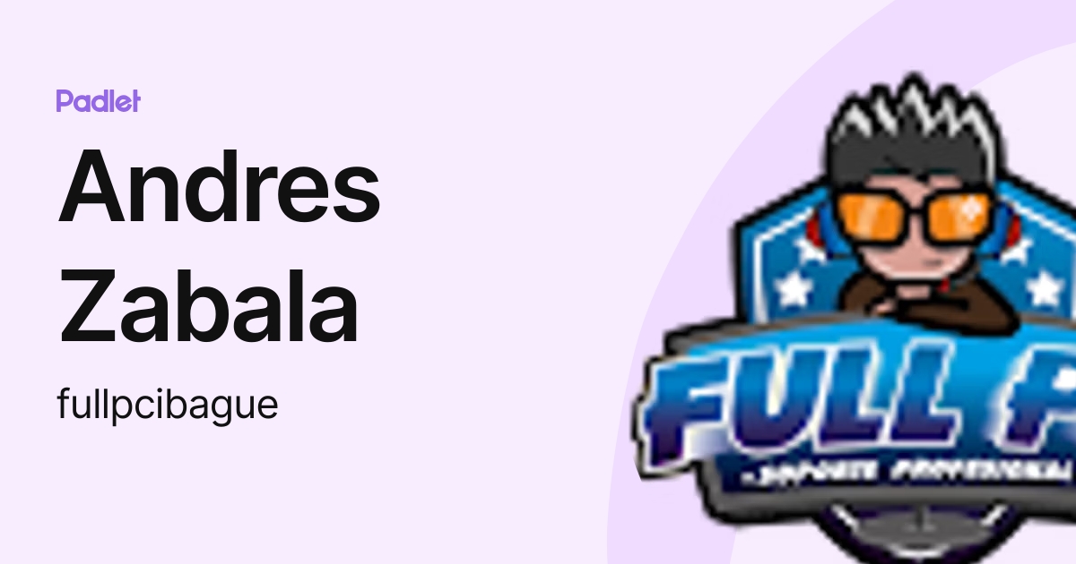 Full PC (fullpcibague) profile | Padlet