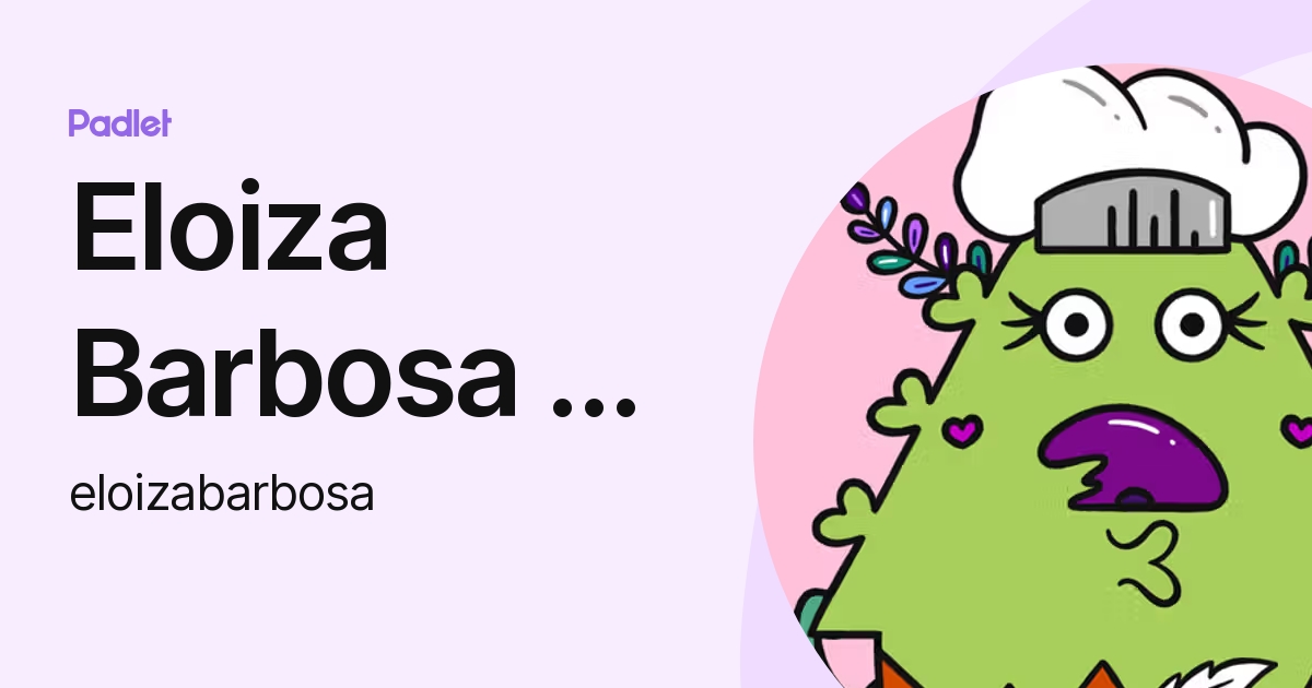 Eloiza Barbosa | HCLU (eloizabarbosa) profile | Padlet