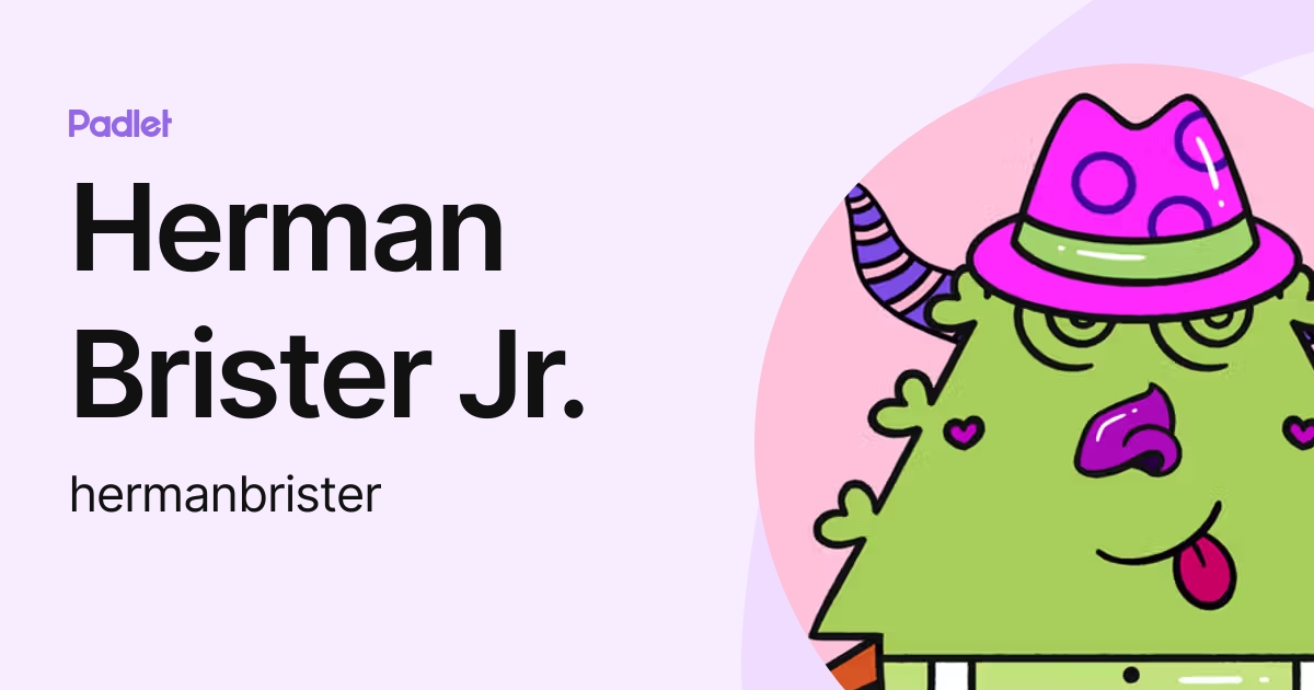 Herman Brister Jr. (hermanbrister) profile | Padlet