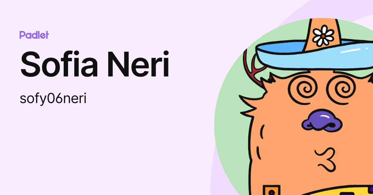 Sofia Neri (sofy06neri) profile | Padlet