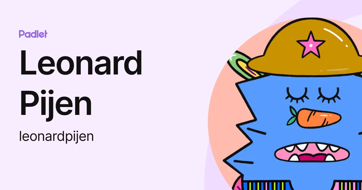 Leonard Pijen (leonardpijen) profile | Padlet