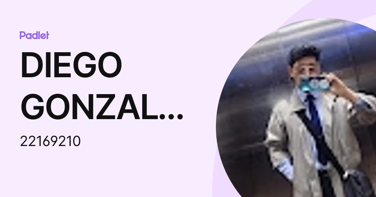 DIEGO GONZALO HUAMAN PILLCO (22169210) profile | Padlet