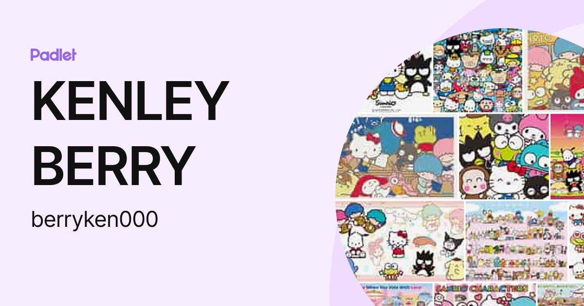 KENLEY BERRY (berryken000) profile | Padlet
