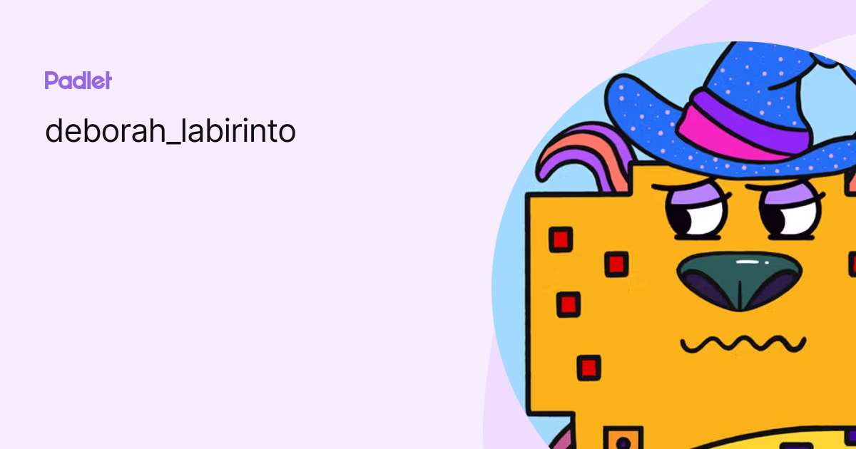 deborah_labirinto profile | Padlet