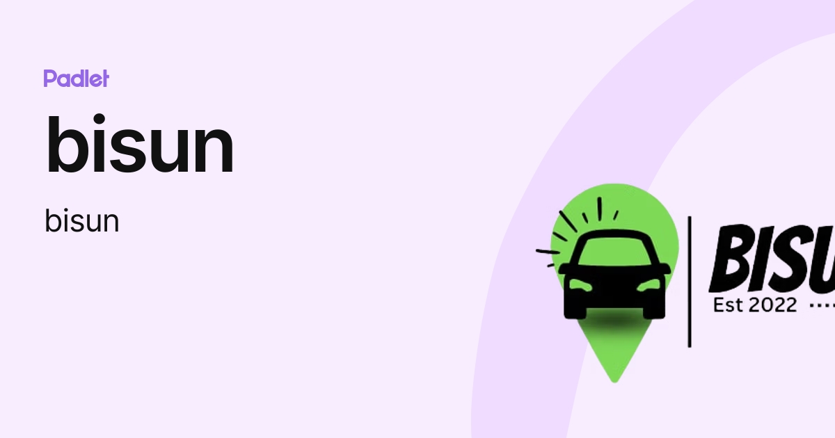 bisun (bisun) profile | Padlet