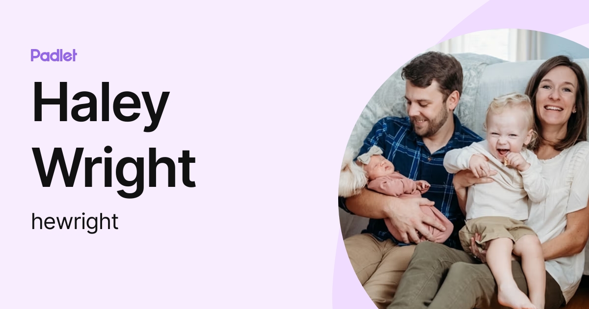 Haley Wright (hewright) profile | Padlet