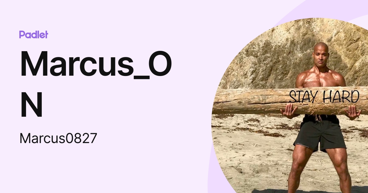 Marcus_ON (Marcus0827) profile | Padlet