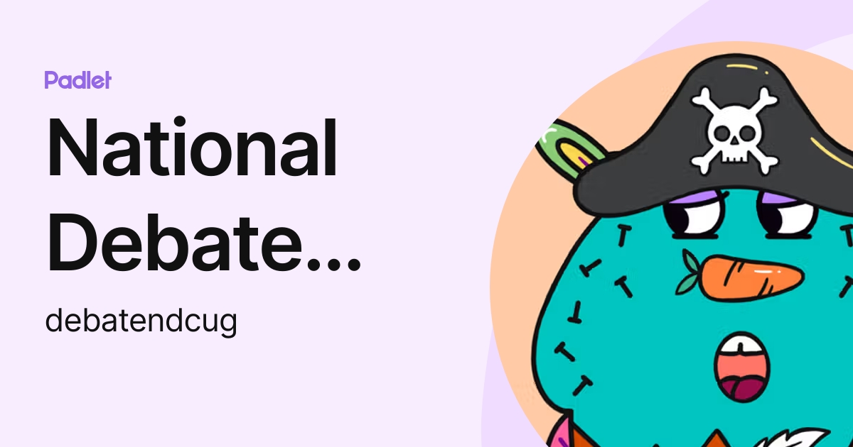 National Debate Council (NDC) Uganda (debatendcug) profile | Padlet