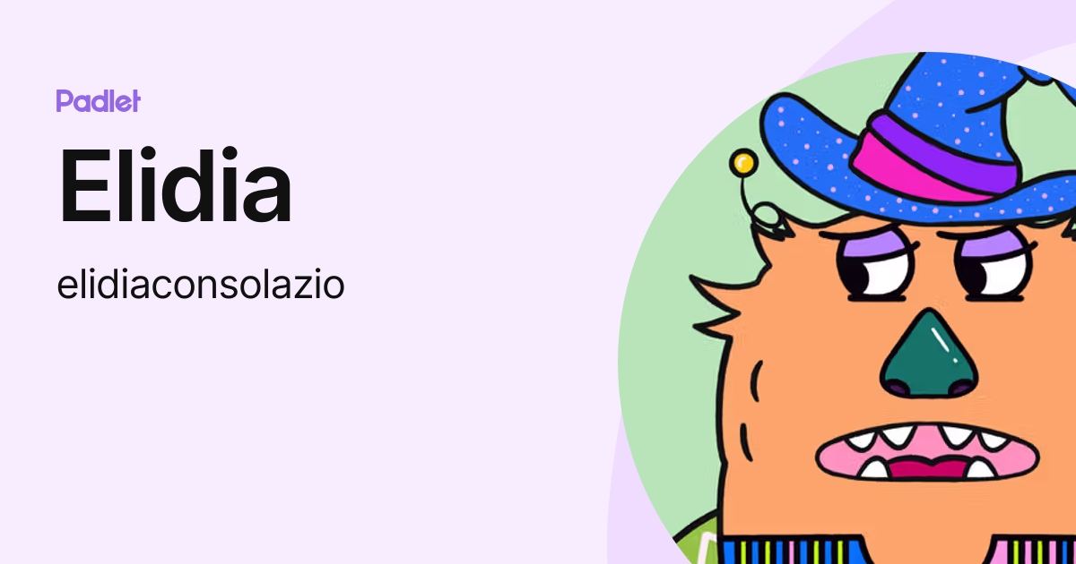 Elidia (elidiaconsolazio) profile | Padlet