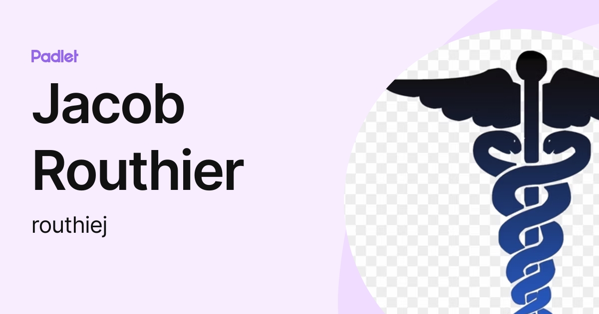 Jacob Routhier (routhiej) profile | Padlet