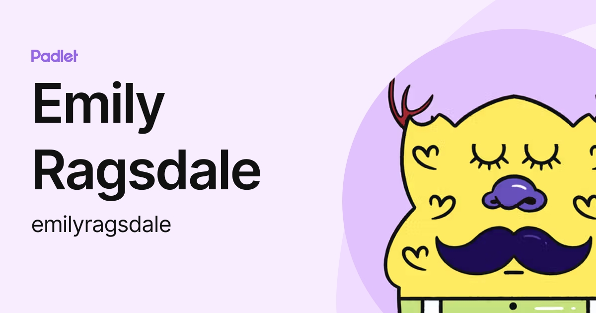 Emily Ragsdale (emilyragsdale) profile | Padlet