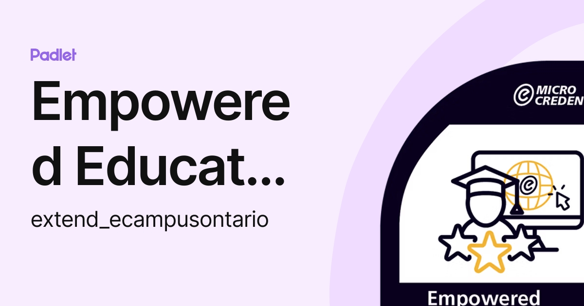 Empowered Educator - Pédagogie numérique certifiée (extend ...