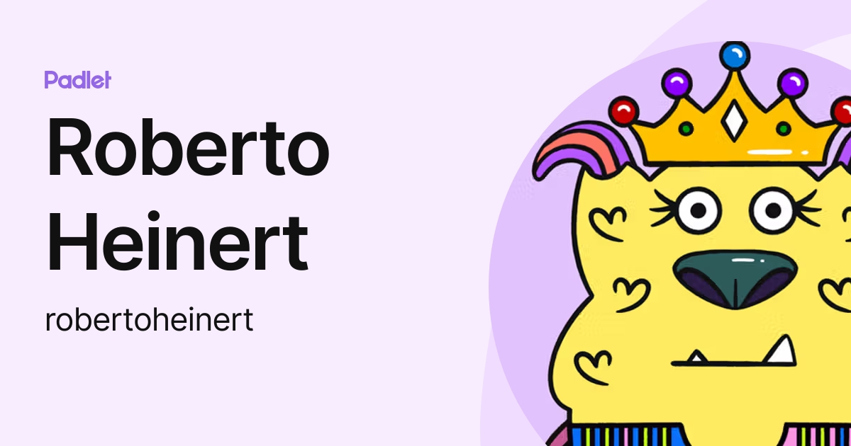 Roberto Heinert (robertoheinert) profile | Padlet