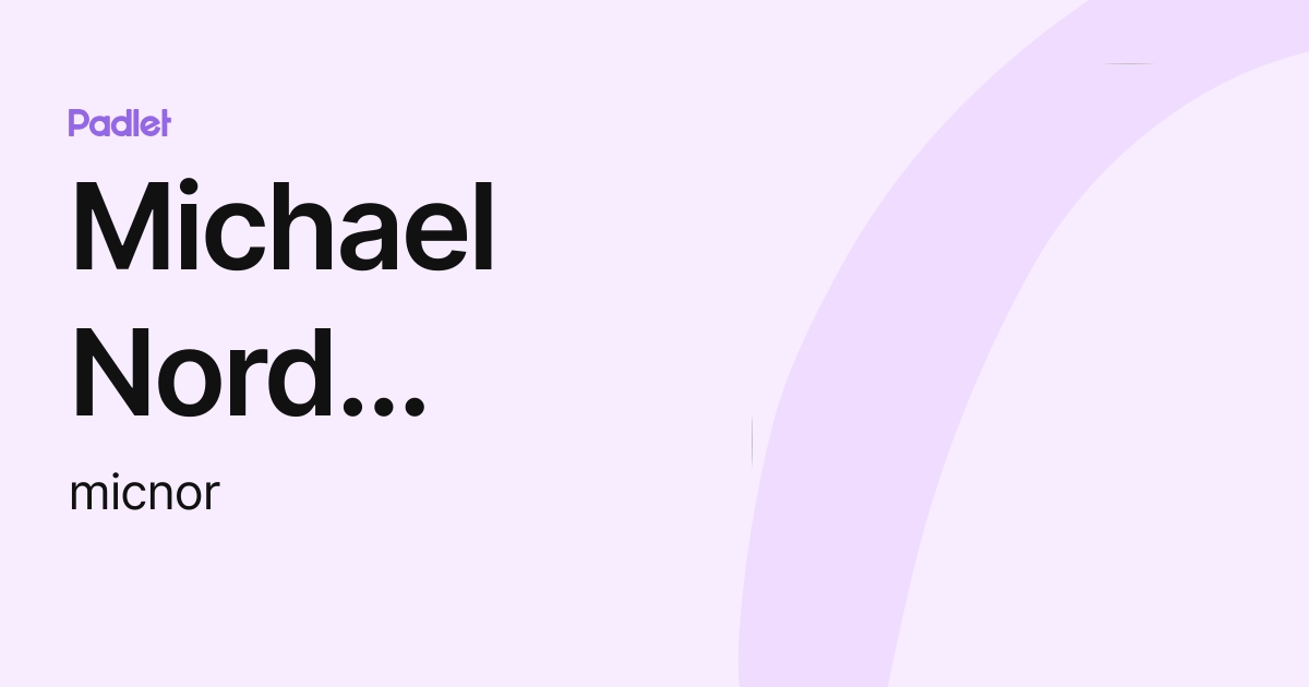 Michael Nord Thoren Framtid i Hässleholm (micnor) profile | Padlet