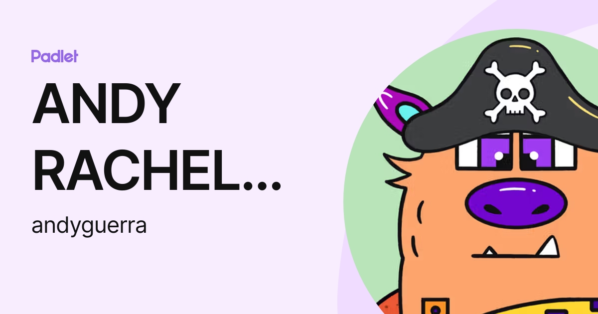 ANDY RACHEL GUERRA SANABRIA (andyguerra) profile | Padlet