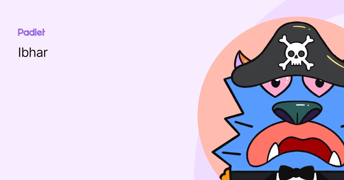 Ibhar profile | Padlet