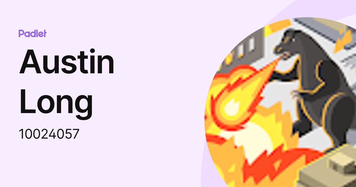 Austin Long (10024057) profile | Padlet