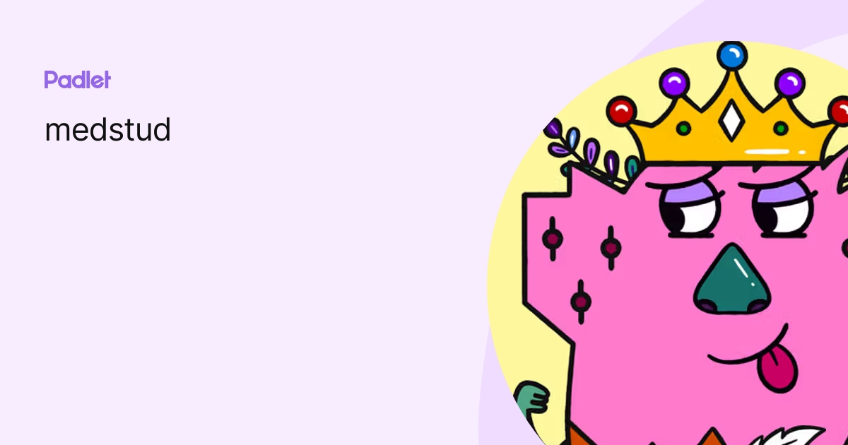medstud profile | Padlet