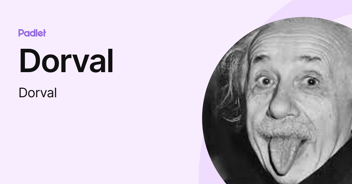 Dorval (Dorval) profile | Padlet