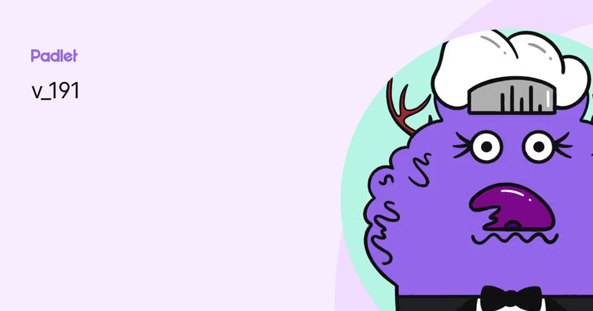 v_191 profile | Padlet