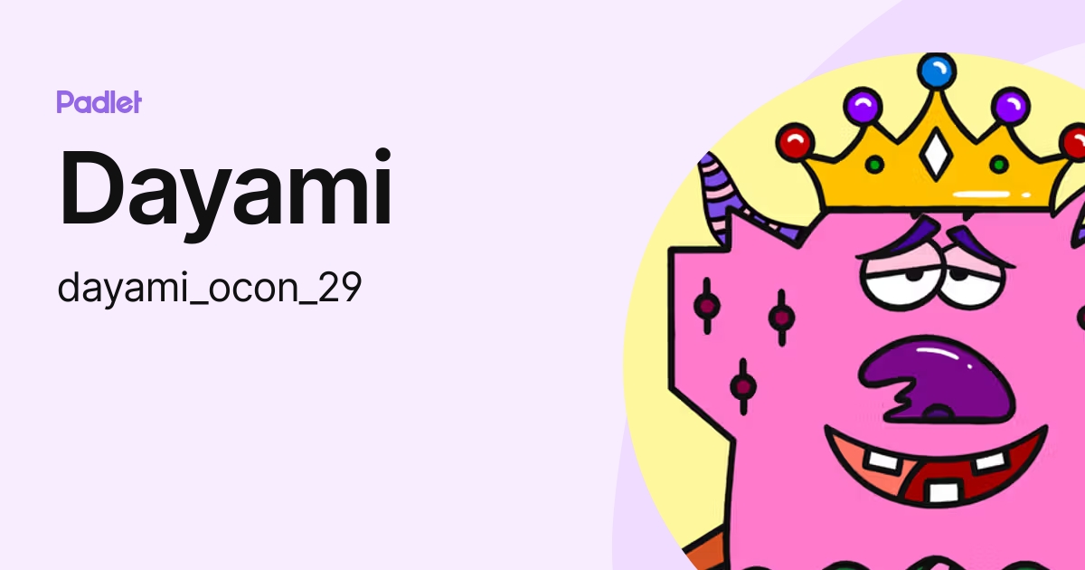 Dayami (dayami_ocon_29) profile | Padlet