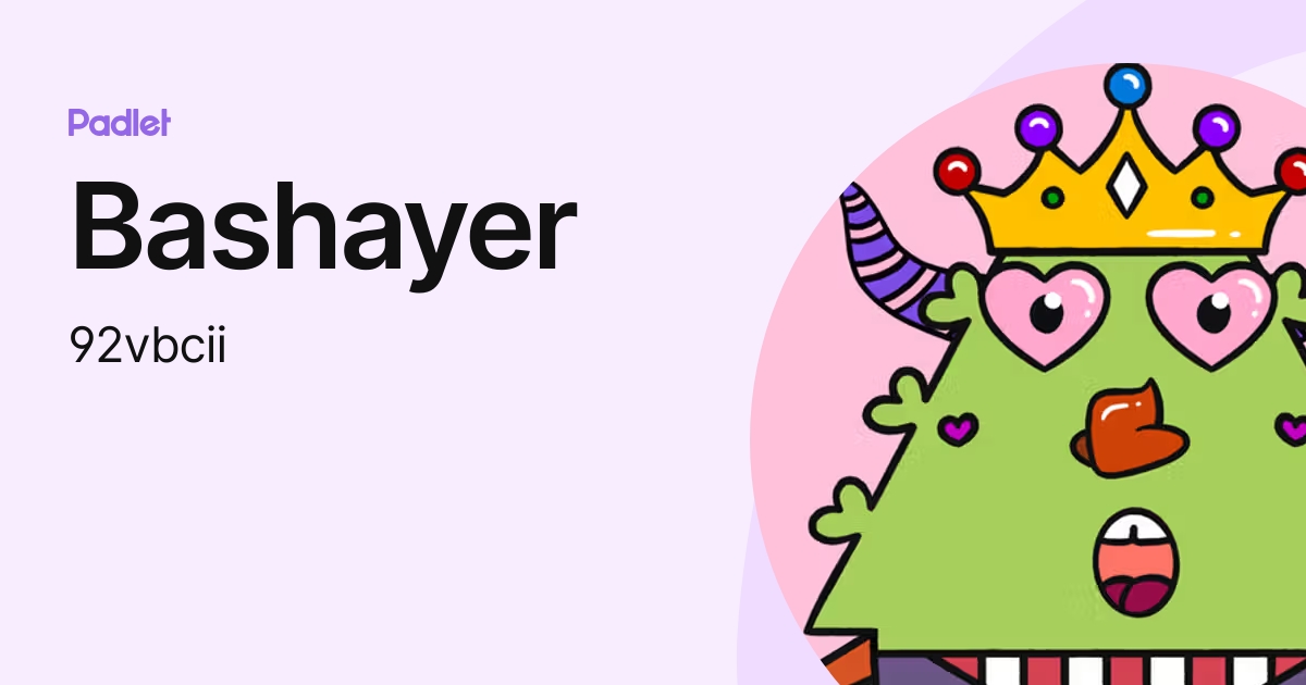 Bashayer (92vbcii) profile | Padlet