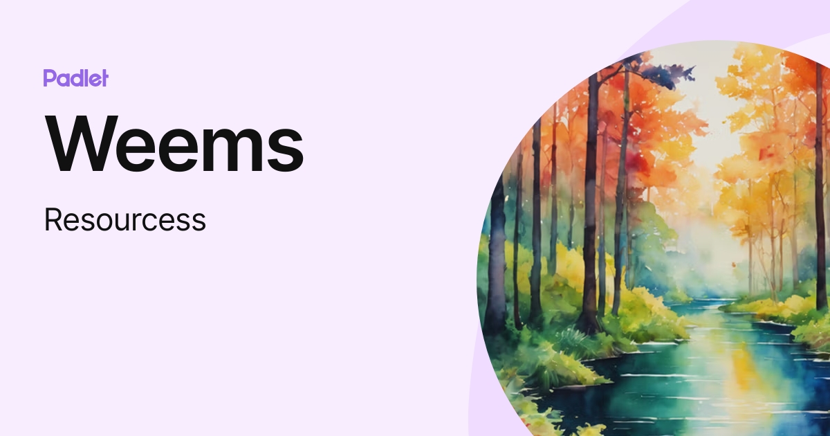 Resources (Resourcess) profile | Padlet