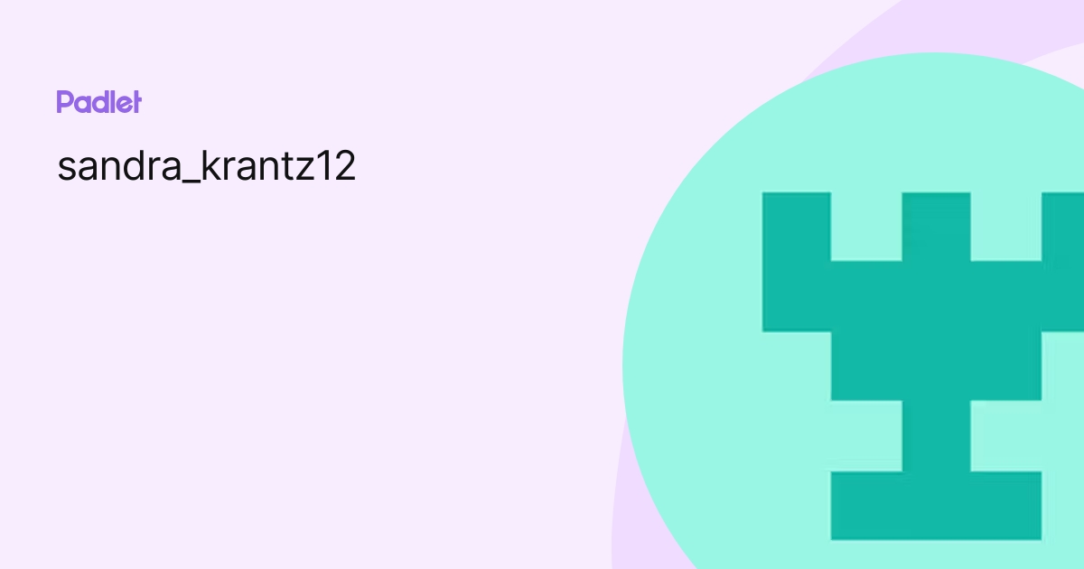 sandra_krantz12 profile | Padlet